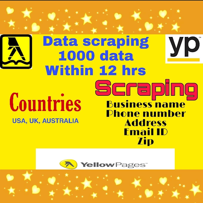 Do yellow pages data scraping in 12 hrs by Jasu_321 | Fiverr