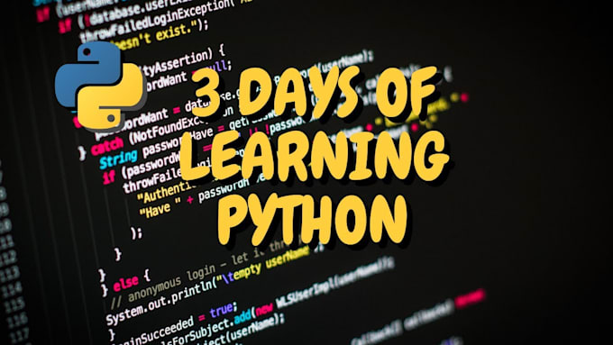 Teach python programming online by Saibhaskar10 | Fiverr Teach python programming online by Saibhaskar10 | Fiverr