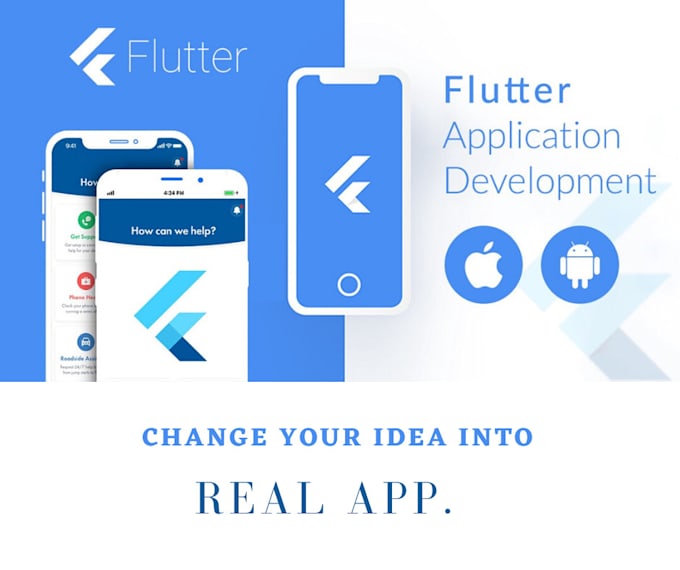 Develop custom android and ios mobile application in flutter by ...