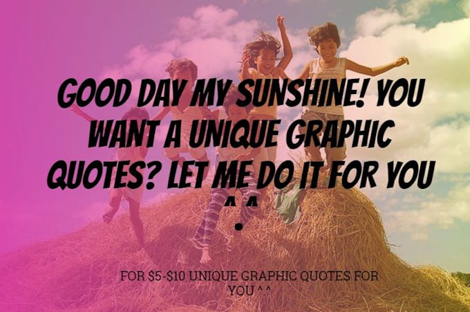 Create unique quotes design by Rorocon26 | Fiverr