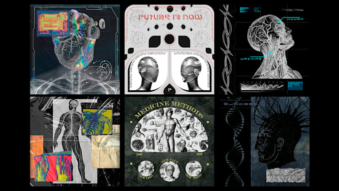 Design a custom futuristic cover art by Emanueldate | Fiverr