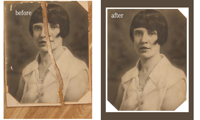 Restore, repair, fix damaged or old photo by Udarajayawickra | Fiverr