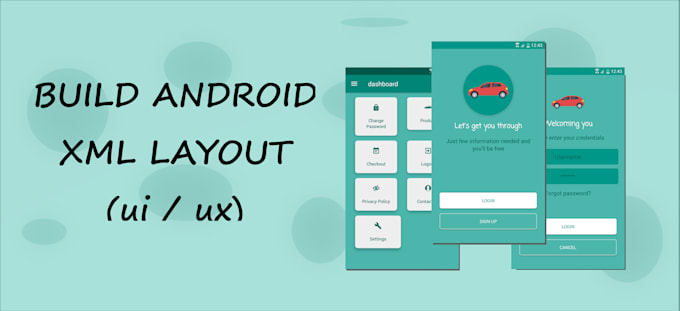 Design android responsive layout for all size devices by Writedat | Fiverr