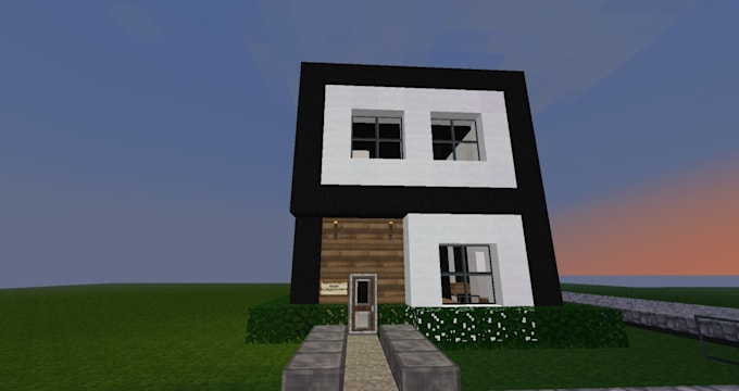 Build you a modern house in minecraft by Modernbuildermc | Fiverr