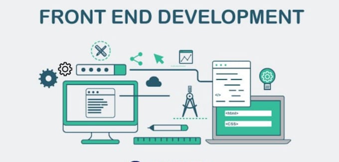 Develop your front end website with html css and javascript by ...
