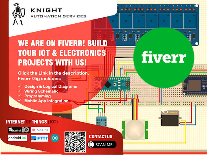 Do Iot Projects Using Adafruit Io Arduino And Nodemcu By Knightusman9