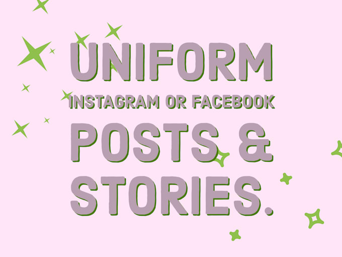 Design a uniform social media post and story by Marcesguerra | Fiverr
