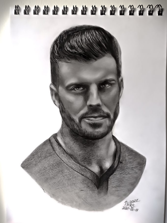 Draw a high quality portrait by Neraart | Fiverr