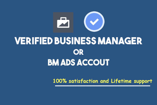 Create verified facebook manager or bm ads account by Emonem | Fiverr