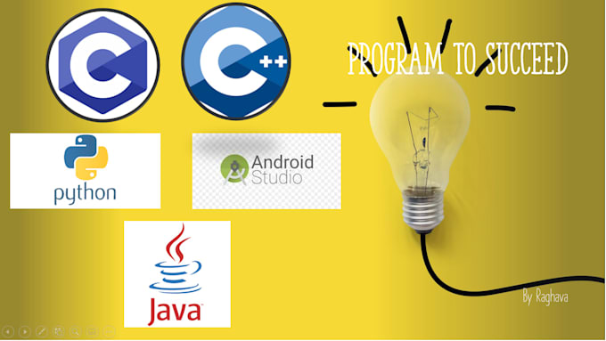 Help you in improving your skills in c, java, php, python programming ...