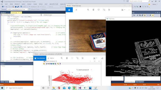 Do Image Processing Applications With Matlab Labwindow Vb Opencv Python