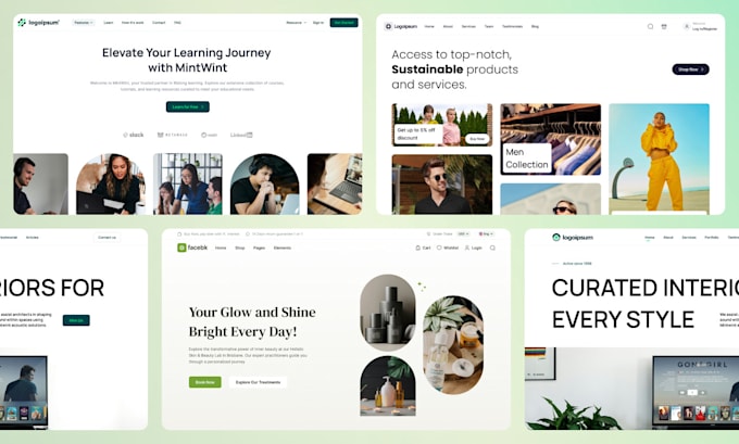 Design responsive website ui ux design in figma by Ruchi_bhut | Fiverr