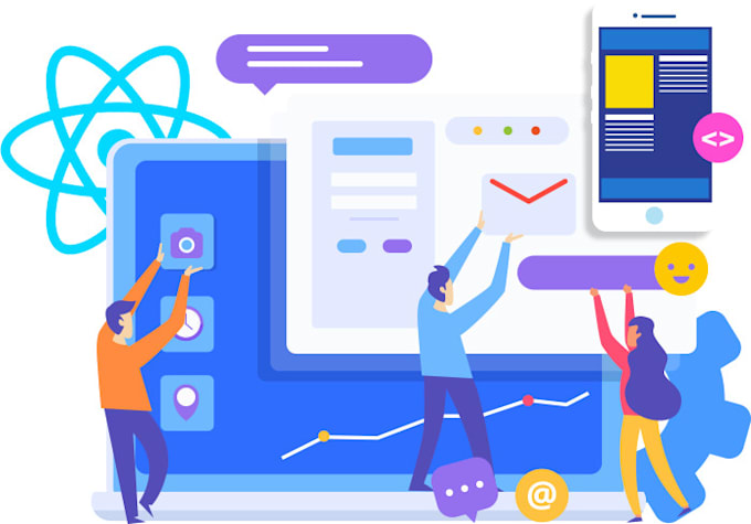 Develop modern web app website with react js by Ishaqbux | Fiverr