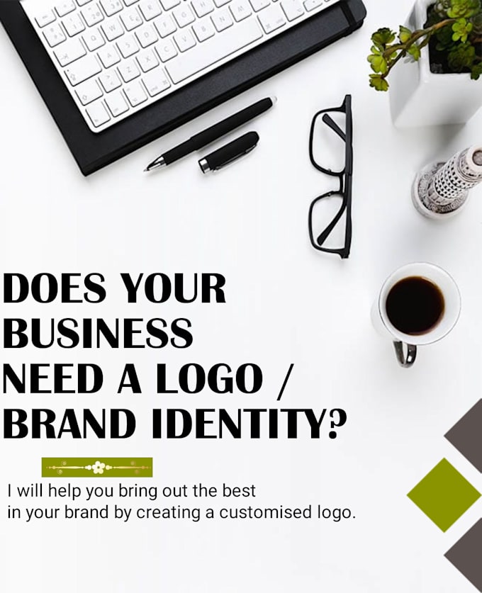 Design a customised logo for your business by Hunzaimrann | Fiverr