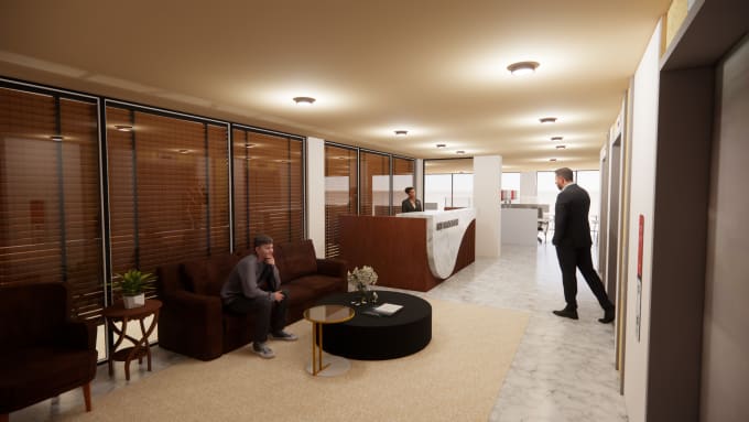 Make rendered and unrendered detailed floor plans and perspectives by ...