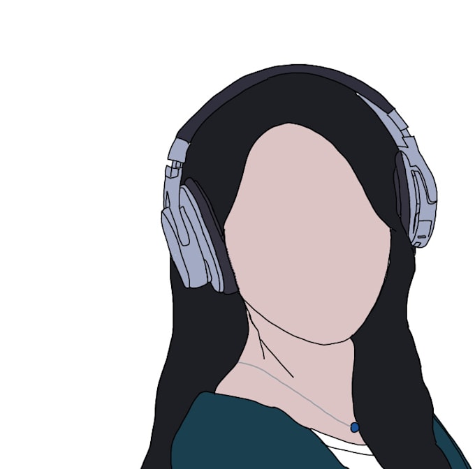 Do no face portrait vector illustration of your photo by Cianepatty ...