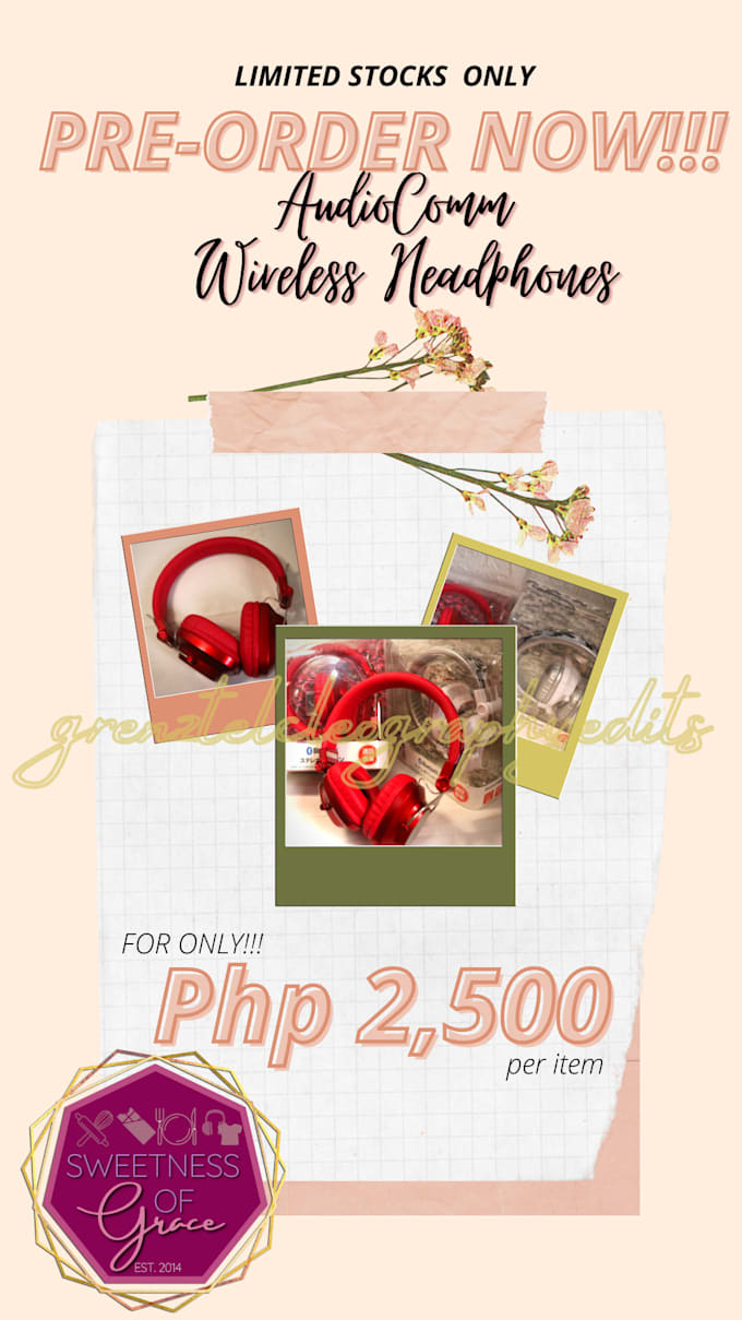 Create a facebook poster for your promotional materials by Grenztelcleo ...