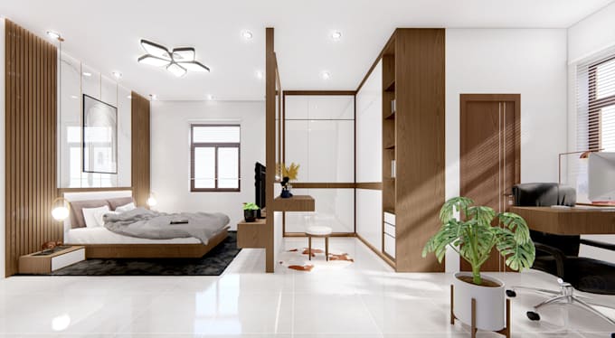 Create 3d model and rendering interior, exterior for you by ...