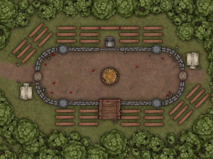 Create a high quality custom digital dnd map by Dakota_ | Fiverr