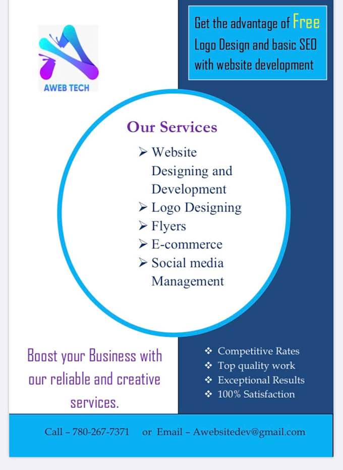 Flyers, banners and logo by Aman_webtech | Fiverr