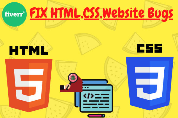 Fix html,css, website bugs and issues by Amraqamar | Fiverr