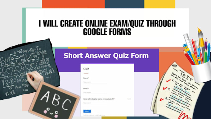 Make online exam in google forms format in less than 24hrs by ...