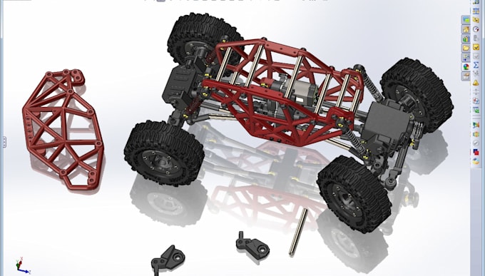 Design 3d and 2d mechanical model as a mechanical engineer by Ashar41 ...