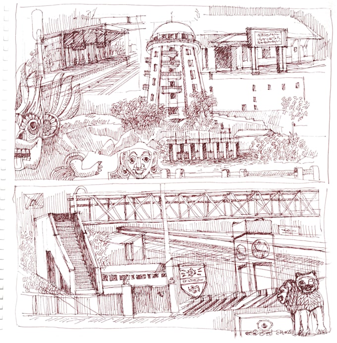 Do draw in freehand sketchs by Sarasahelaru | Fiverr