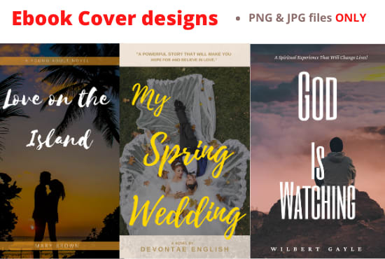 Create ebook cover designs for you, 2d and 3d by Shanner_newman | Fiverr