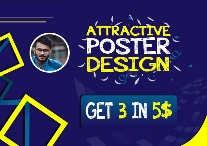 Design standard posters and flyers for your wish by Anas_haneef | Fiverr