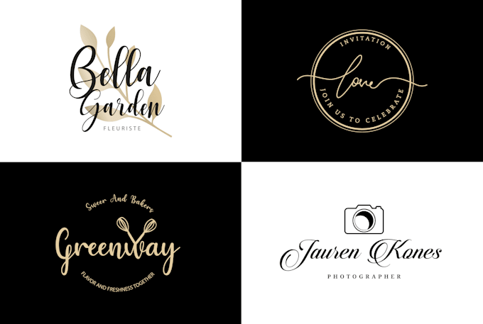 Create hand lettering, calligraphy and typography logo by Mariaazhar16 ...