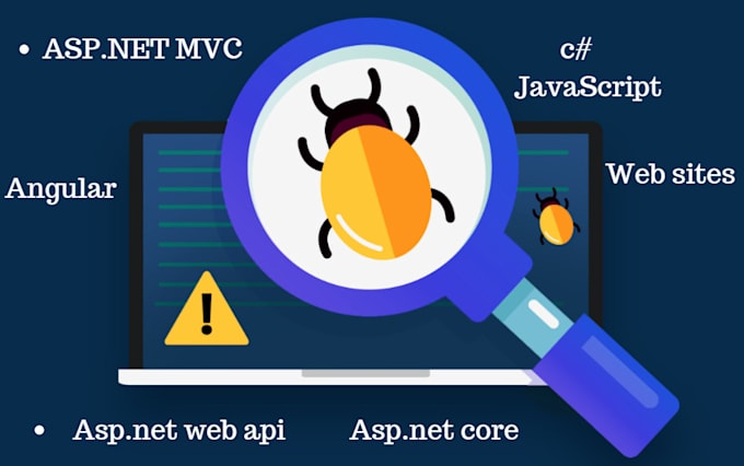 Fix Bugs And Errors In Aspdotnet Csharp Javascript By Aryan12o Fiverr 7312