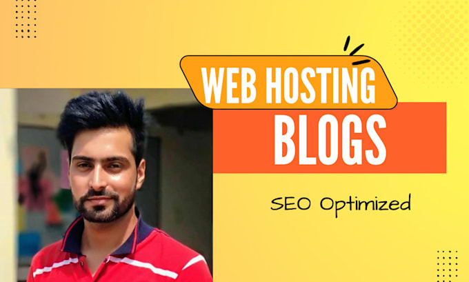 Write web hosting blogs, web hosting articles by Yanus_nazir | Fiverr