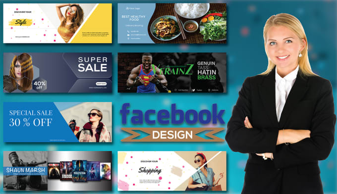 Create a facebook cover photo banner design in 12 hours by Taslimaislam ...