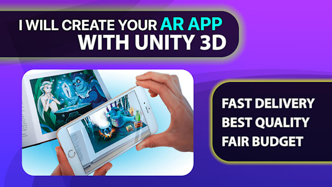 Develop ar apps using unity 3d by Poornaf | Fiverr