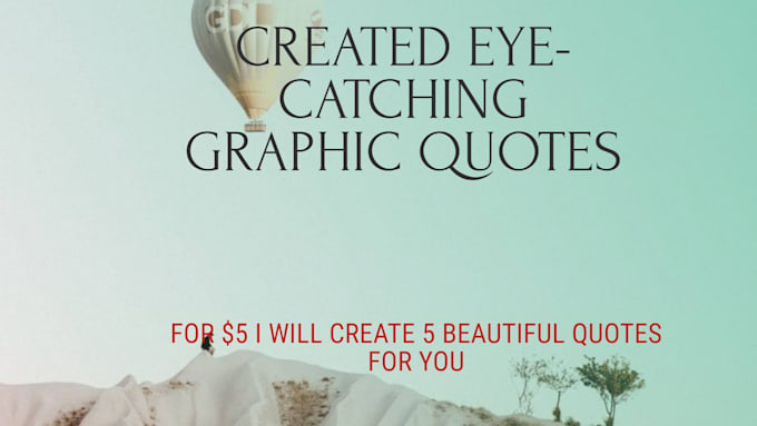 Create eye catching quotes design by Aileenambunan | Fiverr
