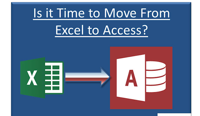 Convert spreadsheet to access database by Sabashahzadi175 | Fiverr