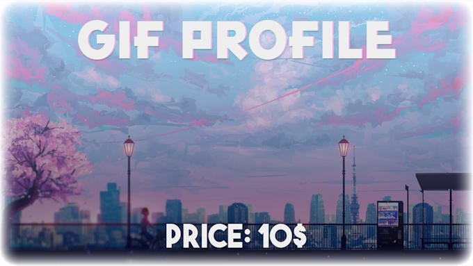 Create a gif profile picture for you by Talzvida | Fiverr