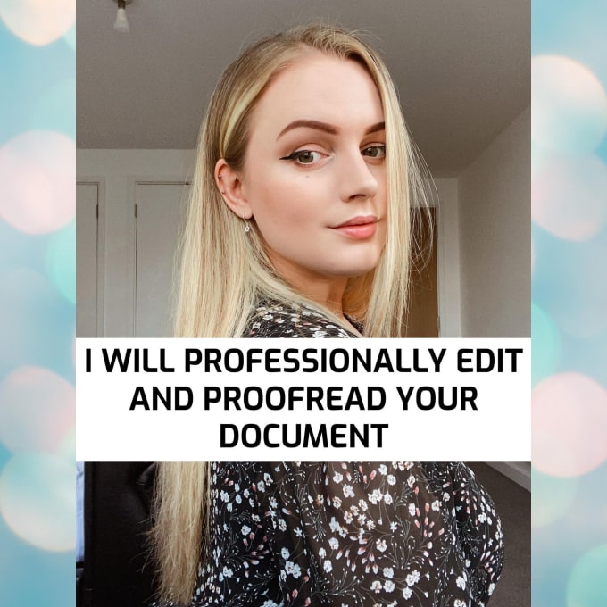 Professionally edit and proofread your document by Bonhazel | Fiverr Professionally edit and proofread your document by Bonhazel | Fiverr