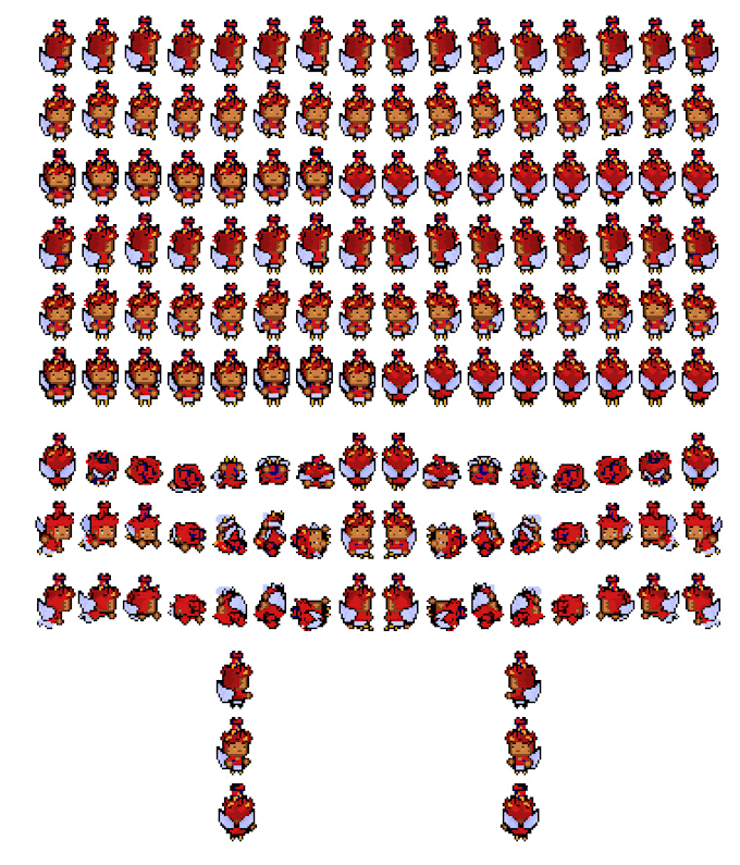 Create character sprite sheets by Lofisprites | Fiverr