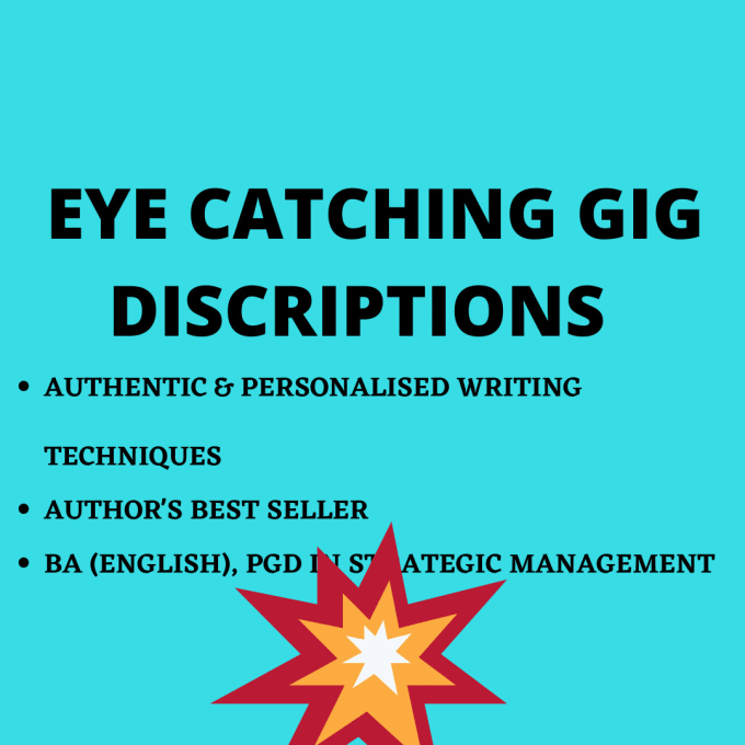 Write compelling gig descriptions by Anuradhaf | Fiverr Write compelling gig descriptions by Anuradhaf | Fiverr