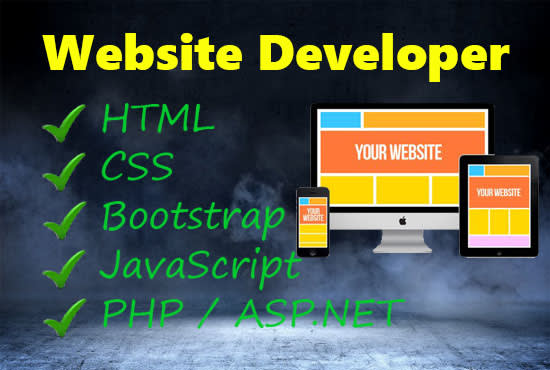 Design Html Css Bootstrap Php Website By Qaisar Hayat Fiverr