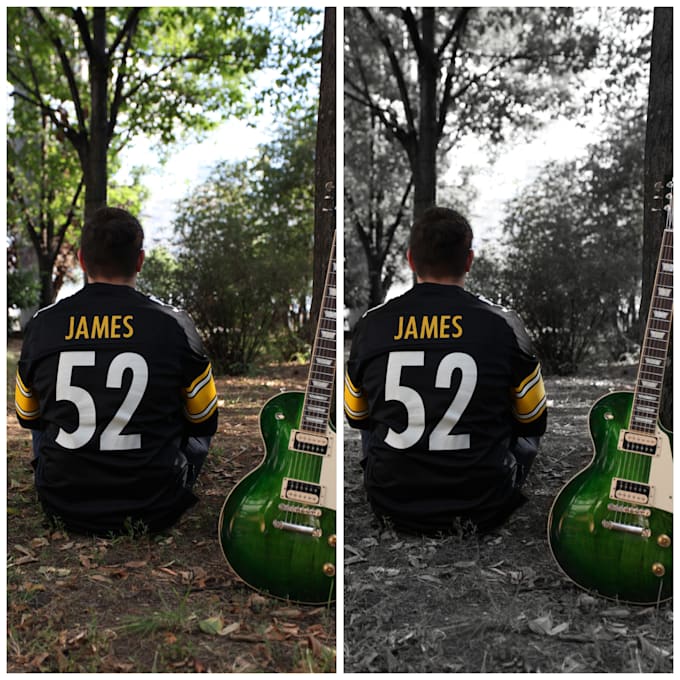 Desaturate the background of your photo by Shuttereft | Fiverr