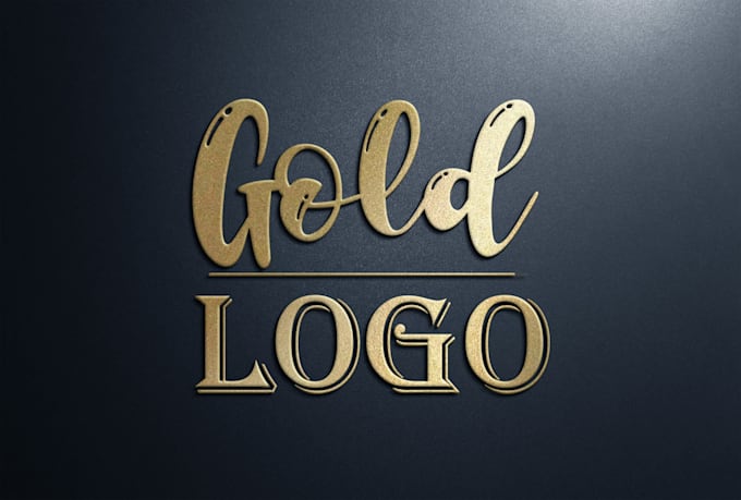 Replicate your logo or text into 3d gold effect by Andrewgig | Fiverr