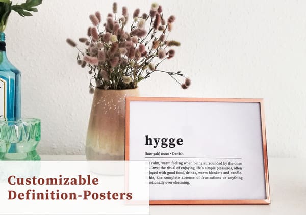 Design a personalized word definition poster for you by Louisaja | Fiverr