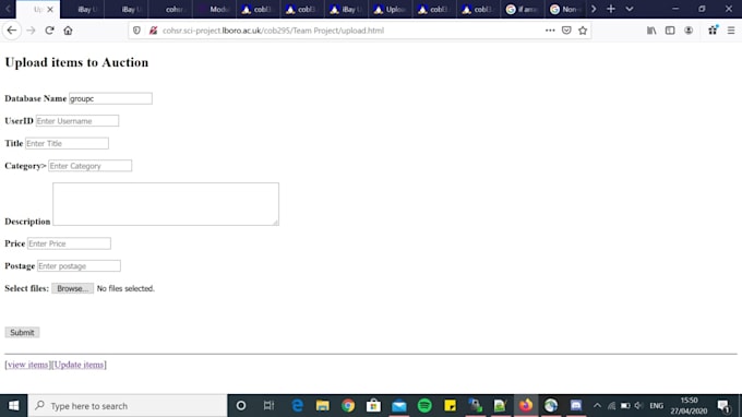 Create a website using css and if needed some java script by Anti345 ...