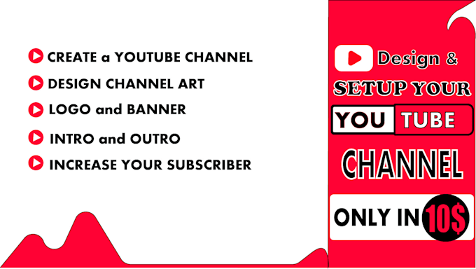 Set up and design your youtube channel and increase sub by Rizwanullah ...
