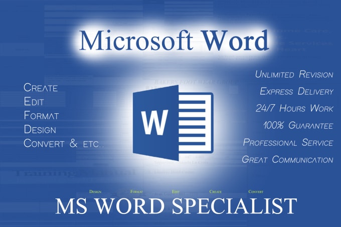 Create,format,edit, design,convert and update microsoft word by ... Create,format,edit, design,convert and update microsoft word by ...