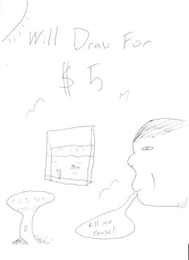 Draw you a horrible drawing by Fornoreason | Fiverr