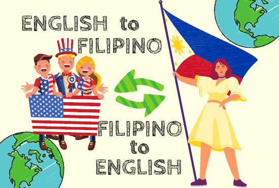 Translate english to filipino, filipino to english by Rachmijares | Fiverr